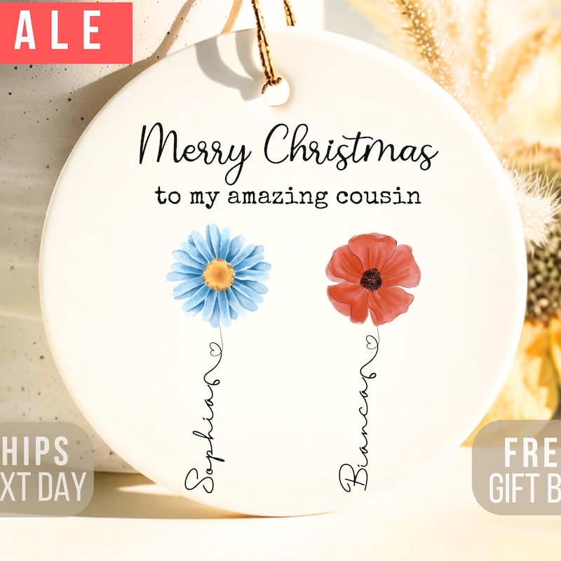 Cousins Ornament - Etsy