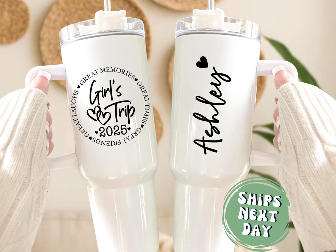 Personalized Girls Trip Tumbler Girls Trip Gift Custom Girls Trip ...