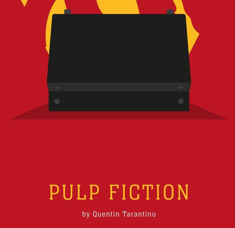 Pulp Fiction: What's in the Briefcase - Etsy