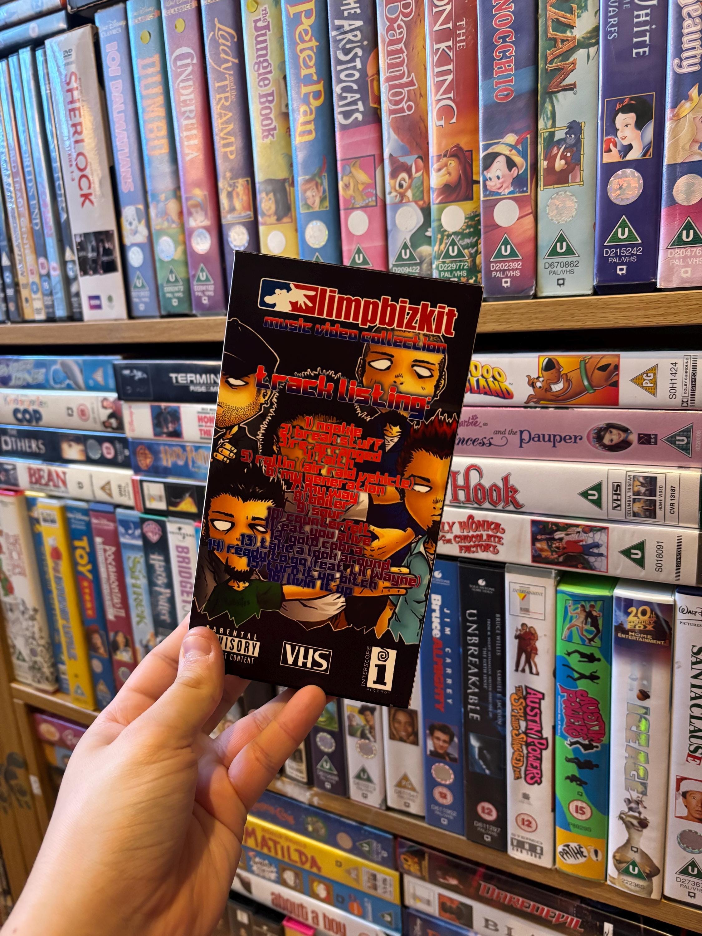 Limp Bizkit - Music Video Collection - VHS - Etsy