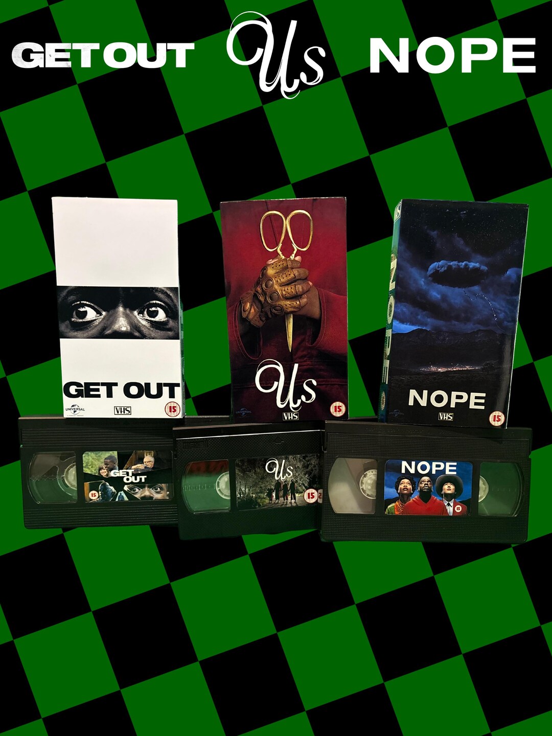 The Jordan Peele Collection - VHS - Etsy