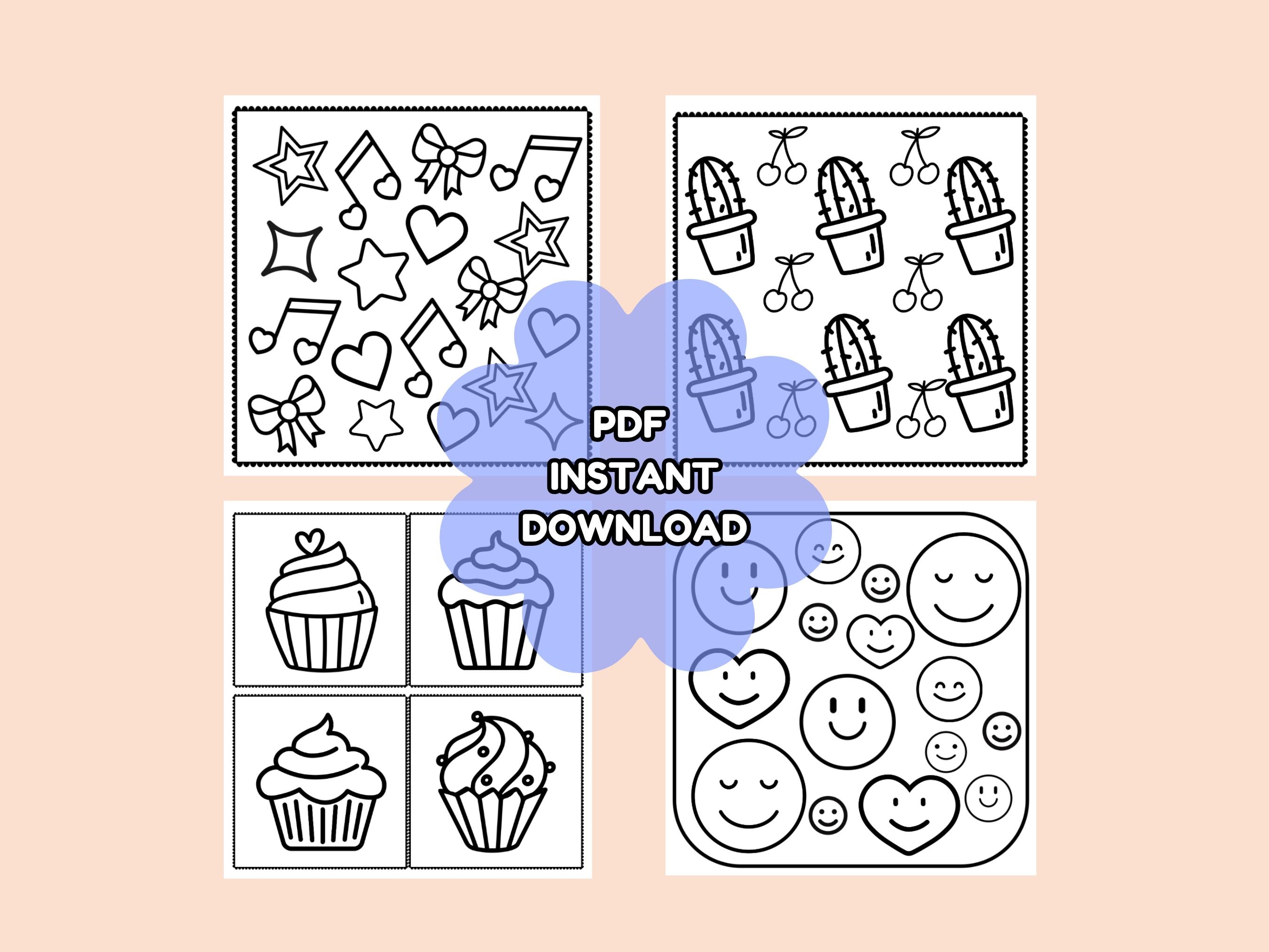 Cute Coloring Pages, Comfy Pattern Coloring Pages, Cozy Coloring Pages ...