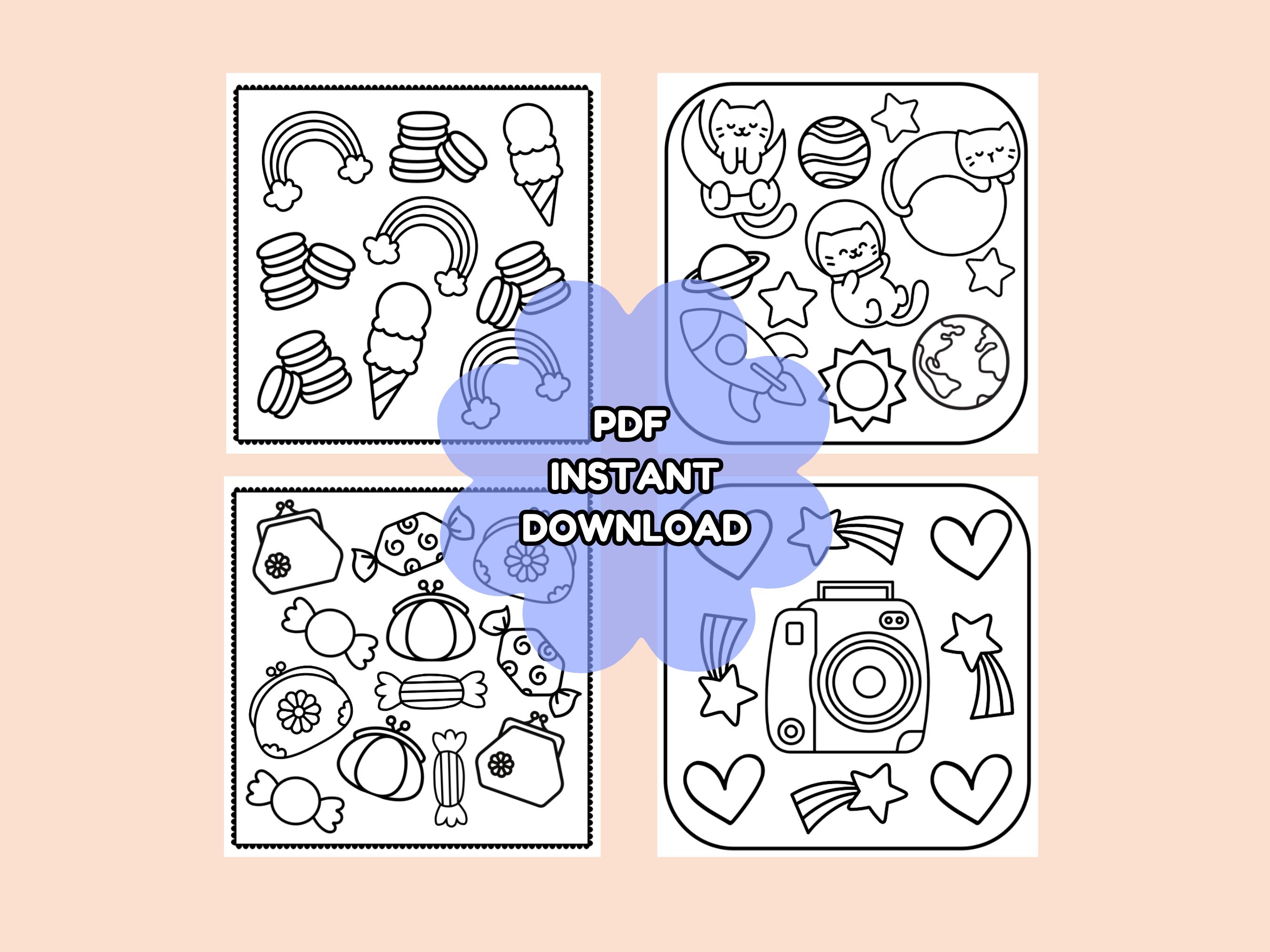 Cute Coloring Pages, Comfy Pattern Coloring Pages, Cozy Coloring Pages ...