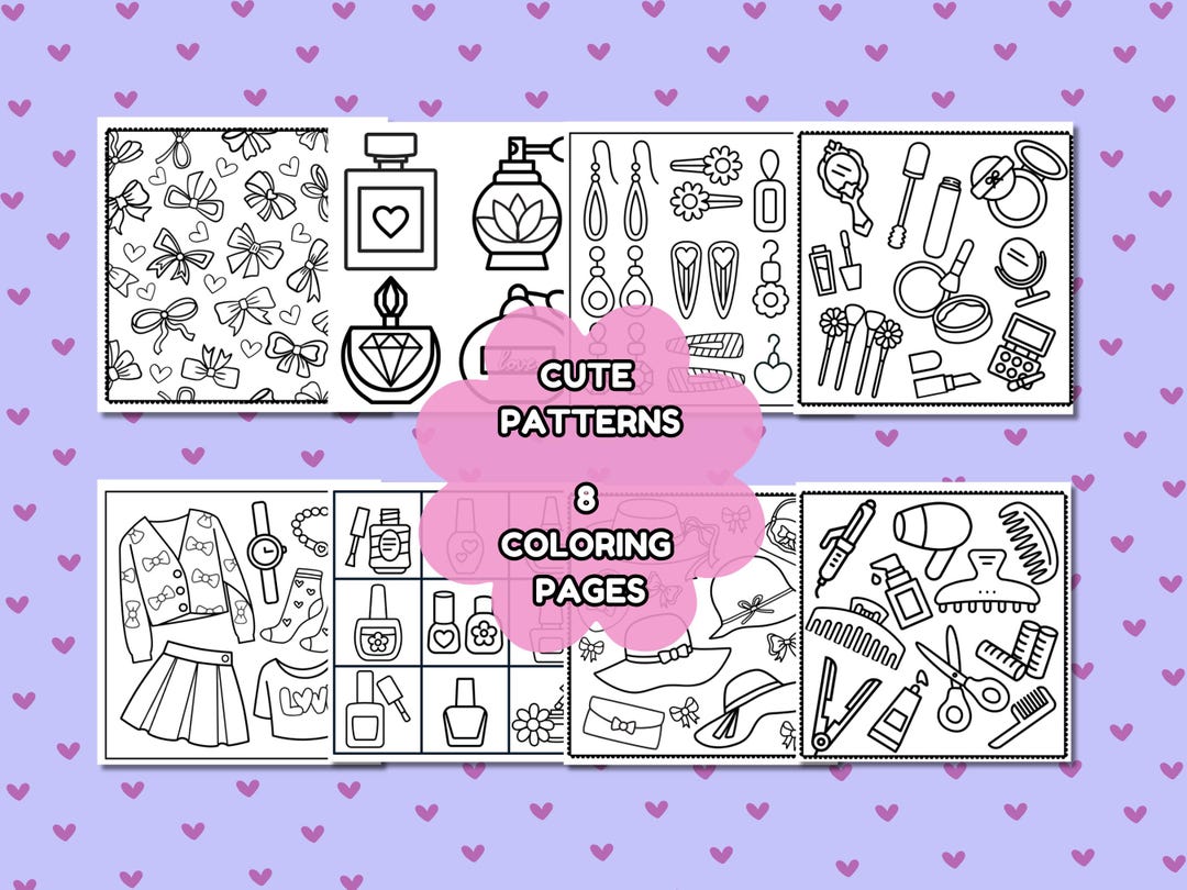 Cute Coloring Pages, Comfy Pattern Coloring Pages, Cozy Coloring Pages ...
