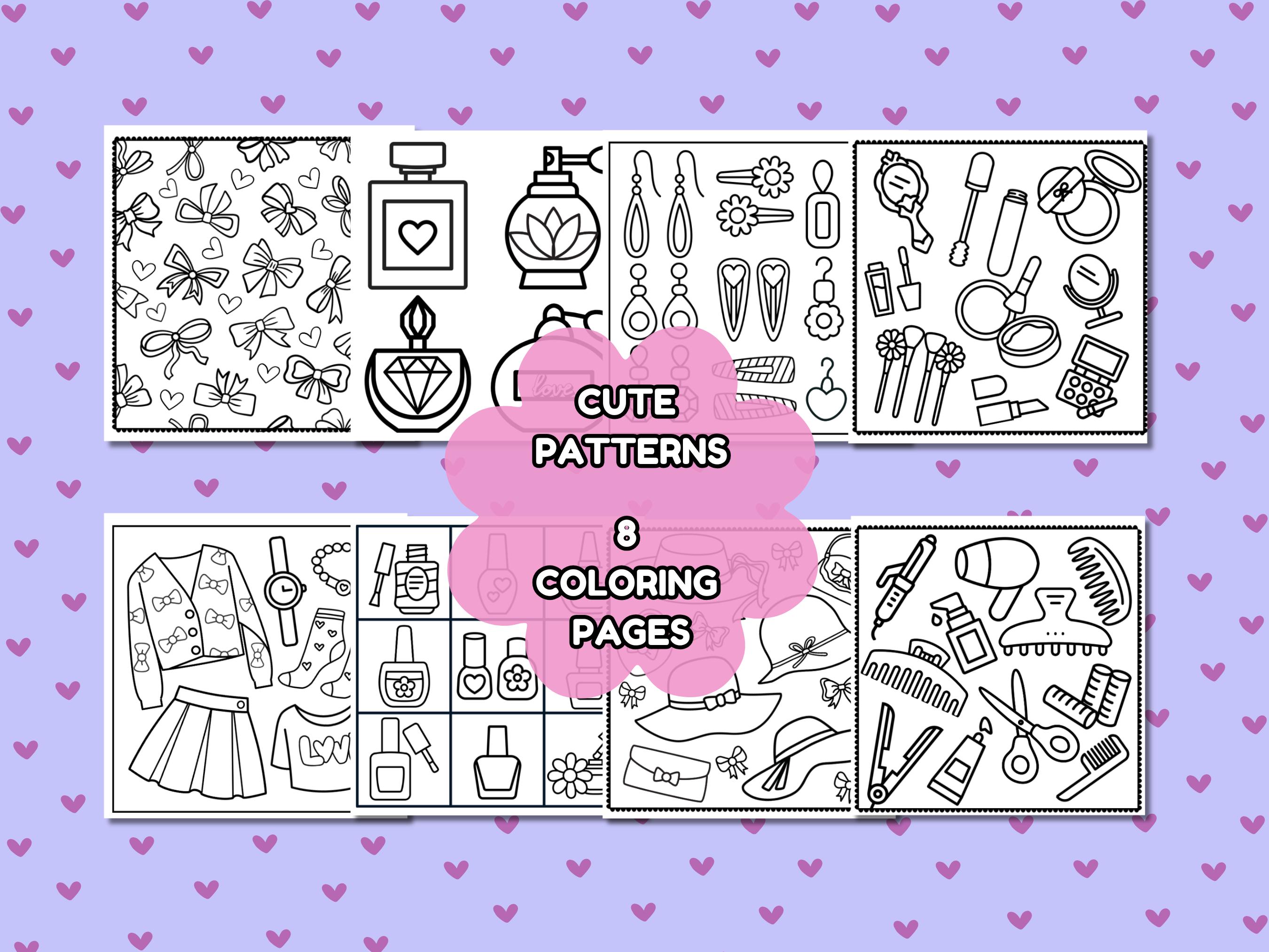 Cute Coloring Pages, Comfy Pattern Coloring Pages, Cozy Coloring Pages ...