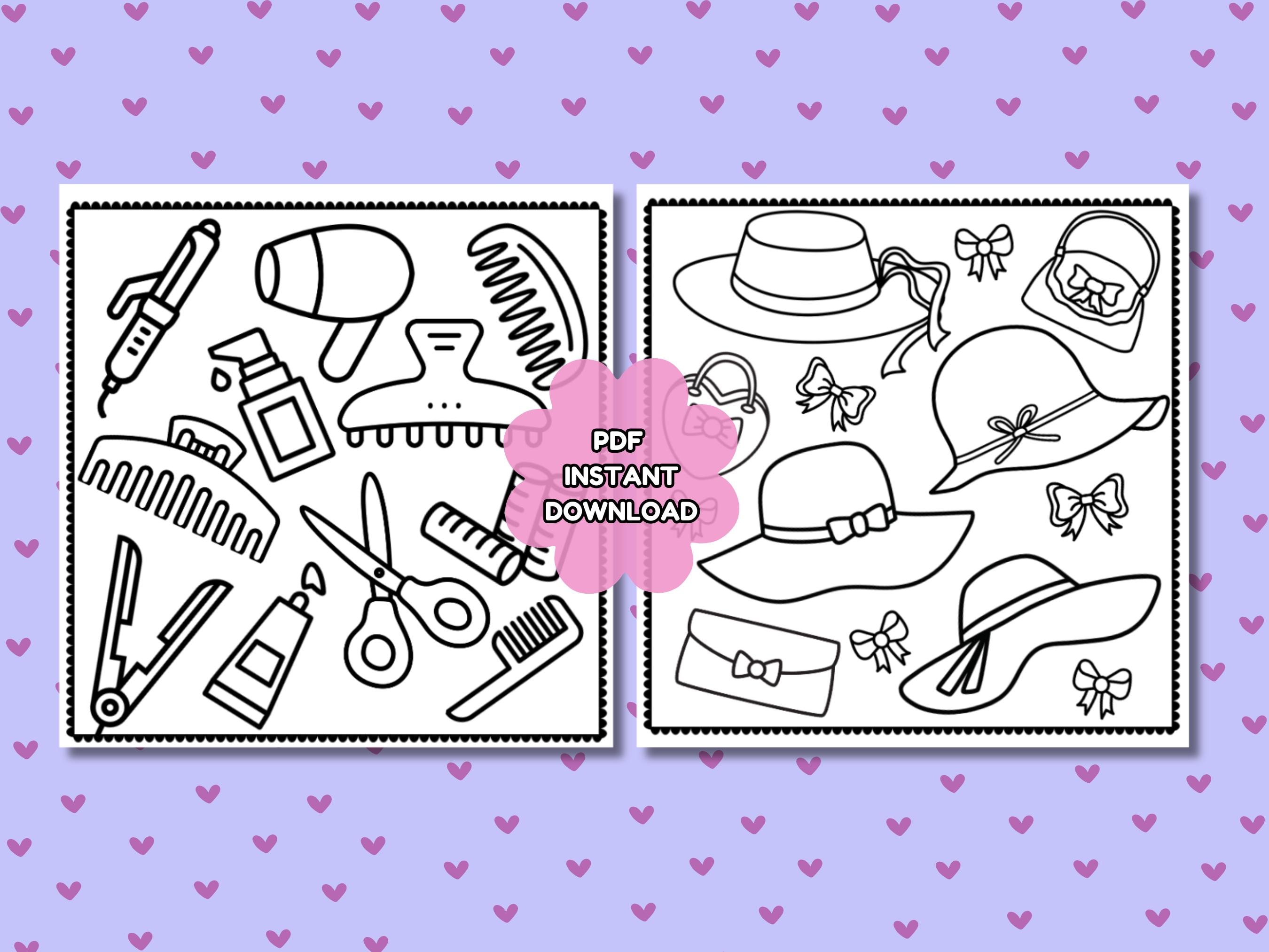 Cute Coloring Pages, Comfy Pattern Coloring Pages, Cozy Coloring Pages ...