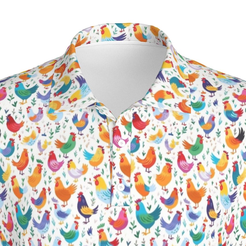 Rooster Polo for Men - Etsy