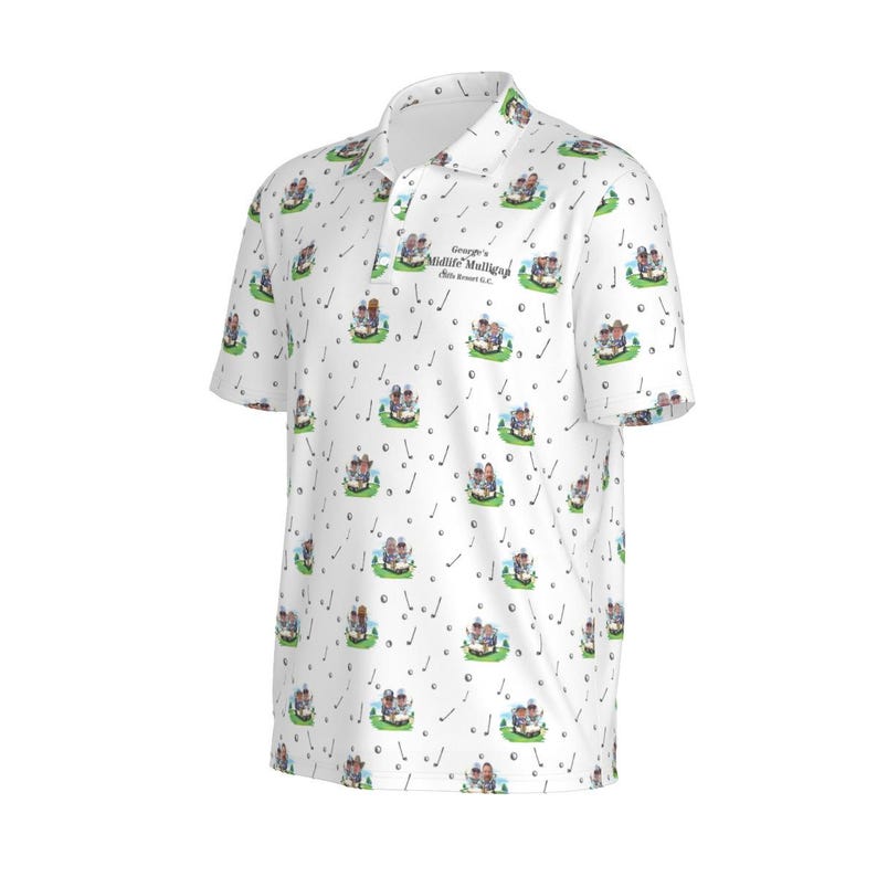 Custom Golf Polo Shirt | True Color Custom Golf Pattern Performance ...