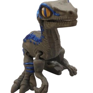 Raptor 3D Printed Articulating Figurine - Etsy