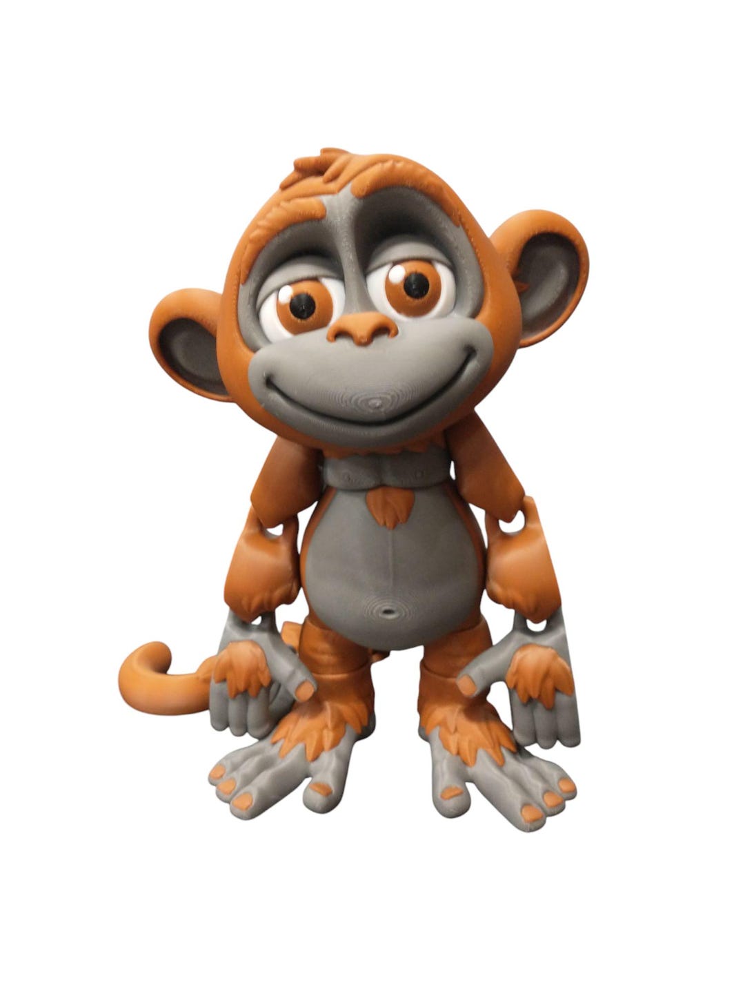 Monkey 3D Printed Articulating Hanging Figurine - Etsy