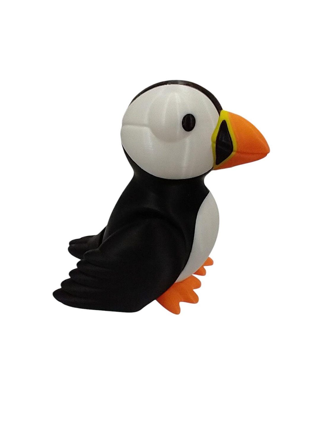 Puffin Bird 3D Printed Figurine With Movable Wings and Tail - Etsy UK