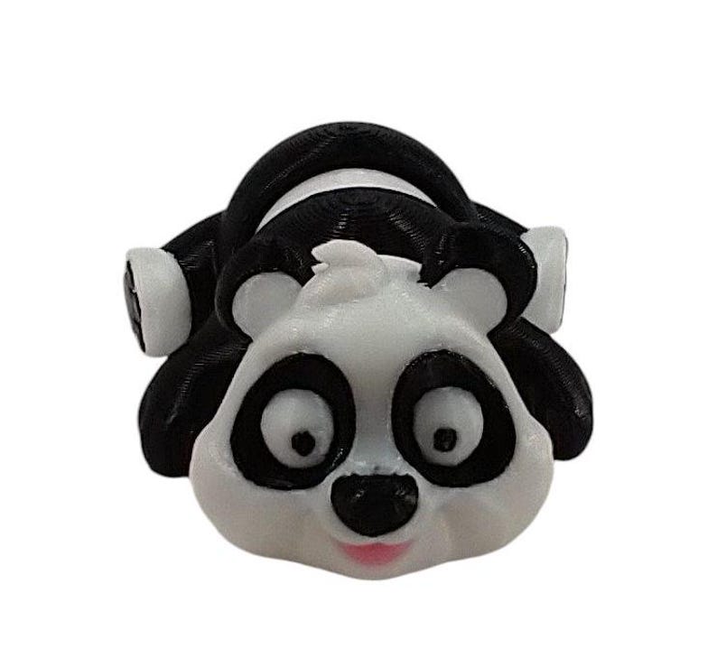 3D Printed Articulating Panda Figurine – Desk Decor - Etsy