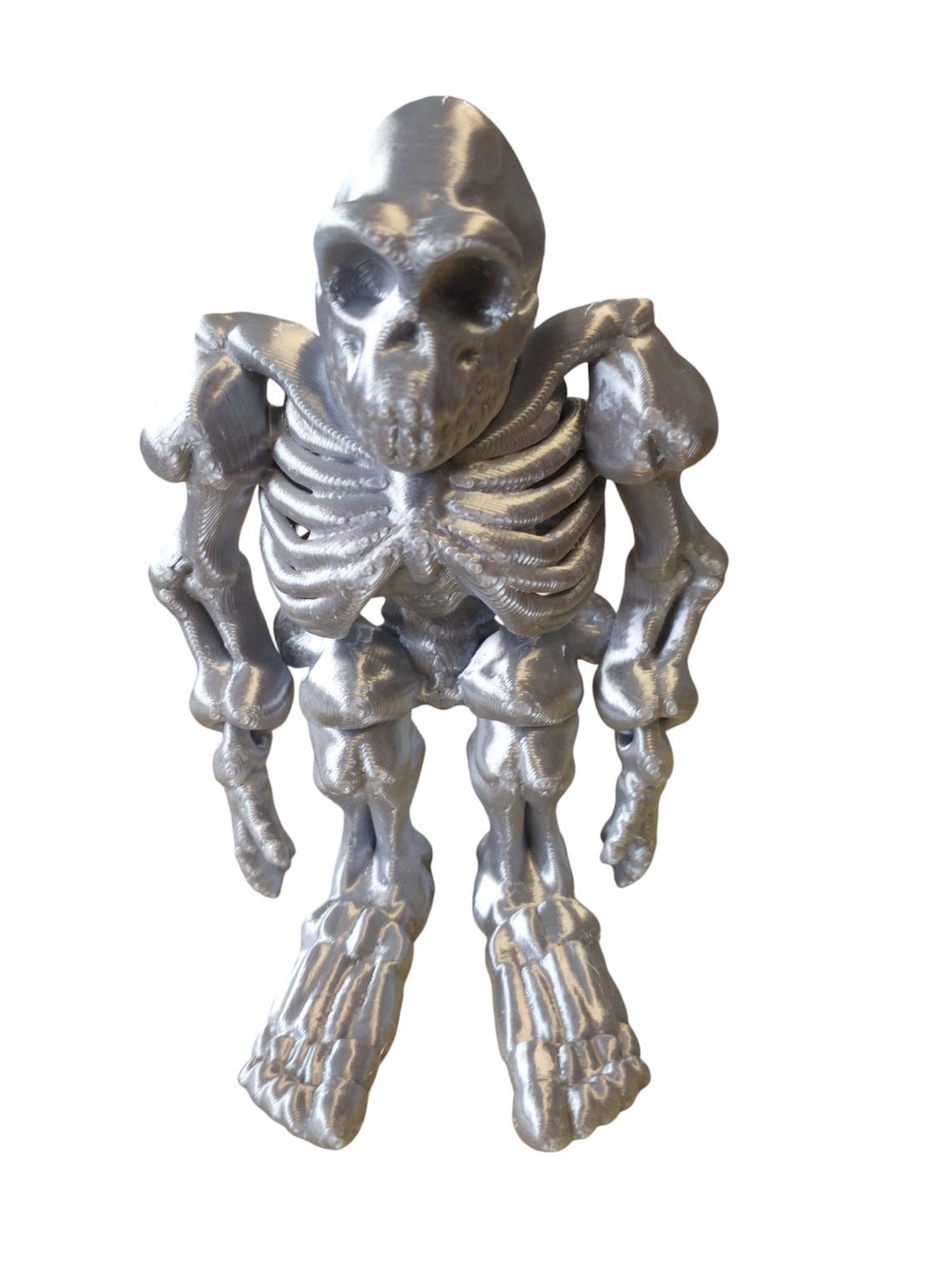 3D Printed Articulating Bigfoot Skeleton Figurine - Etsy