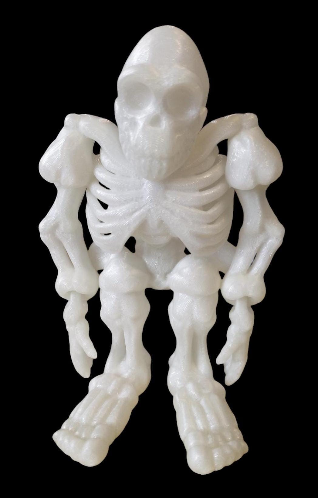 3D Printed Articulating Bigfoot Skeleton Figurine - Etsy