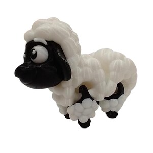 Sheep Articulating 3D Printed Figurine - Etsy