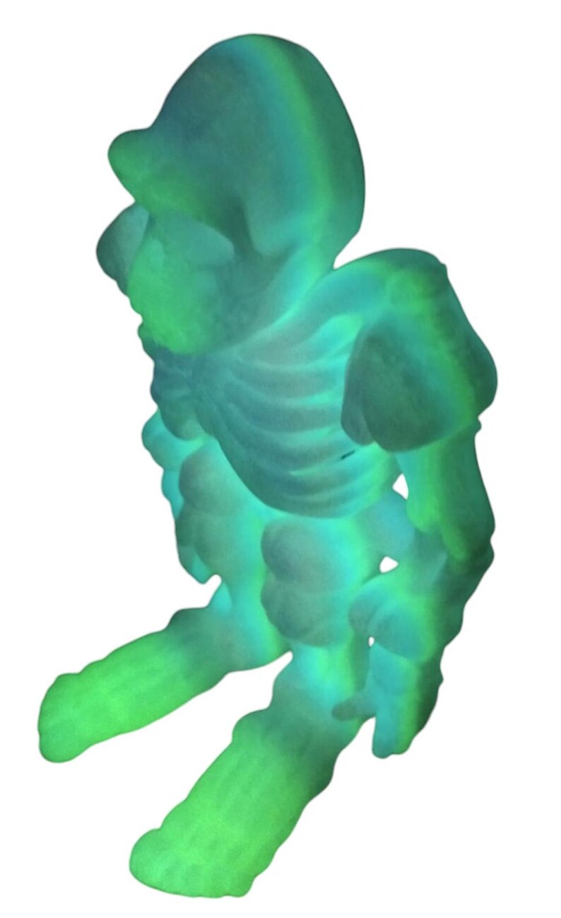 3D Printed Articulating Bigfoot Skeleton Figurine - Etsy