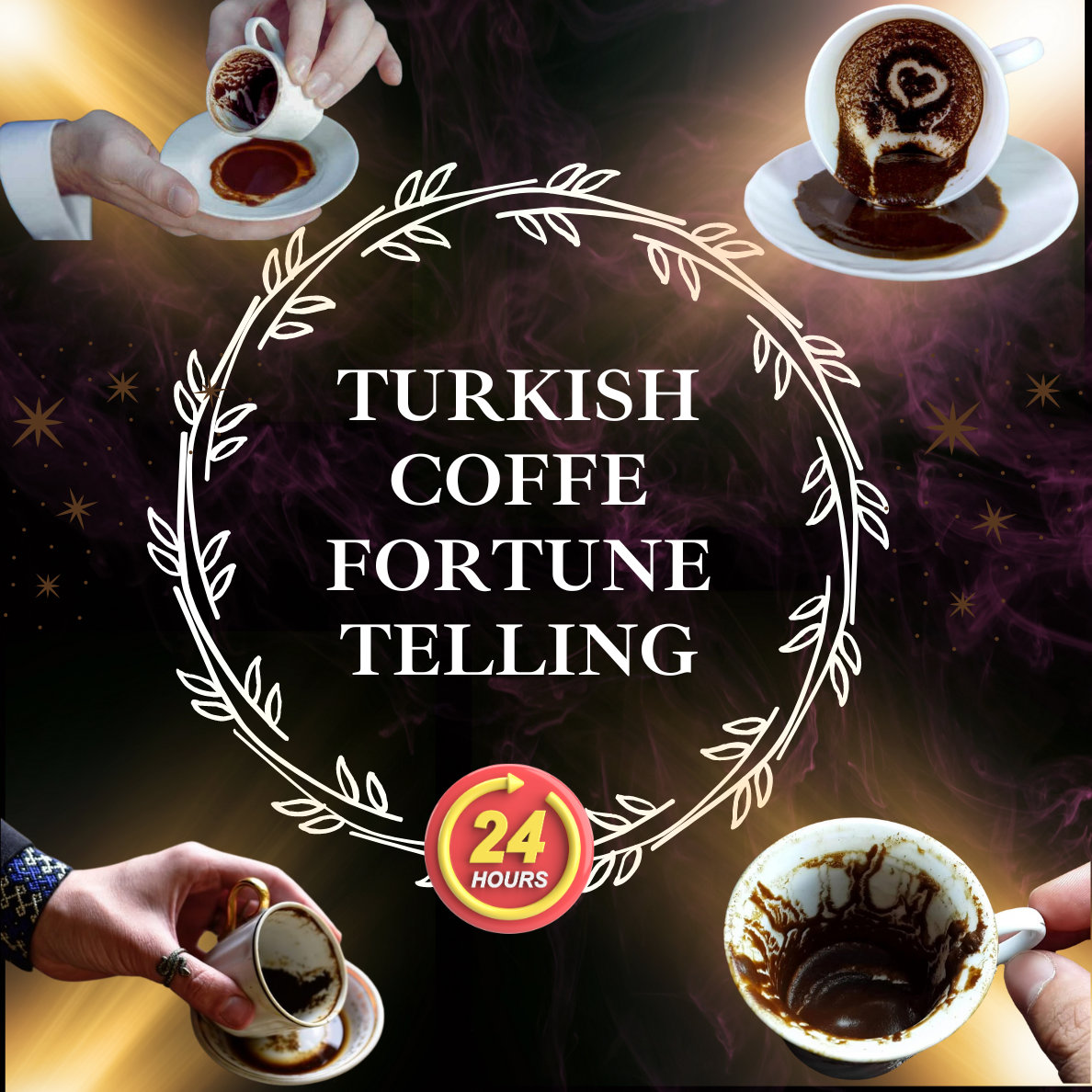 Turkish Coffee Fortune Telling-coffee Fortune Telling-turkish Coffee ...