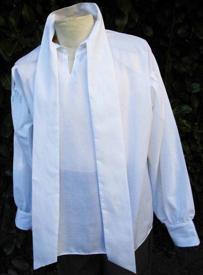 Mens Regency/ Darcy/knightley Cotton Blend Dress Shirt With - Etsy