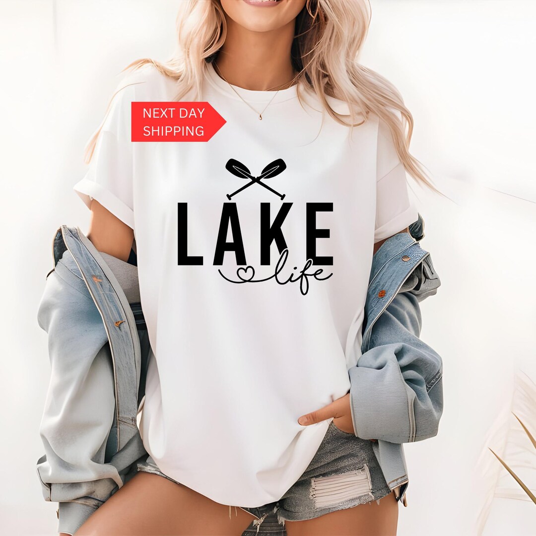 Lake Life Shirt, Unsalted and Shark Free Sweatshirt, Great Lakes Women ...