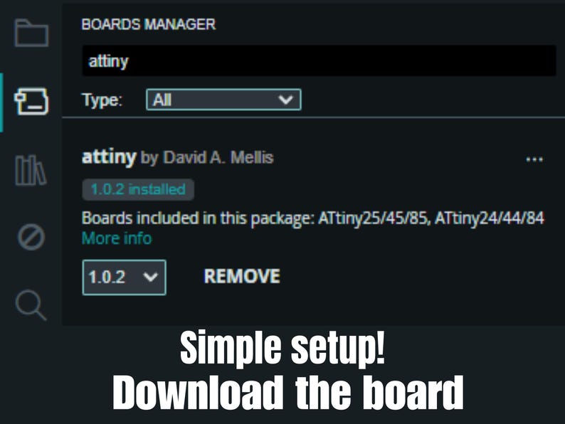 Attiny85 USB Programmer: Arduino IDE Compatible DIY Kit - Etsy