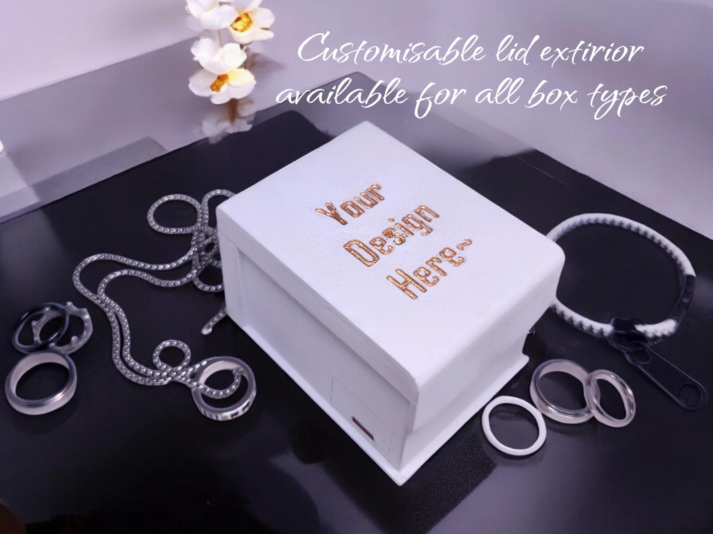 Customizable Electronic Music Box With Personalized MP3 | Engraved ...