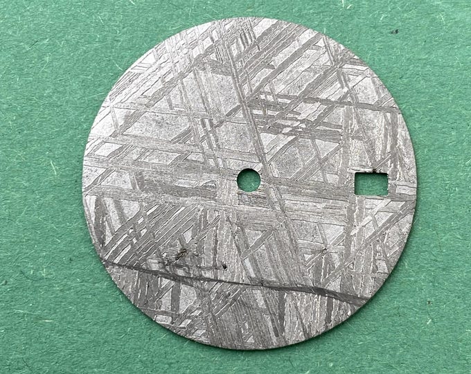 Meteorite Watch Dial 29mm X 0.6mm Muonionalusta Natural Diamont - Etsy