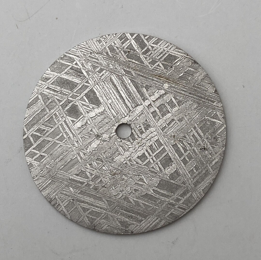 Meteorite Watch Dial 29mm X 0.6mm Muonionalusta Silver Diamont - Etsy ...