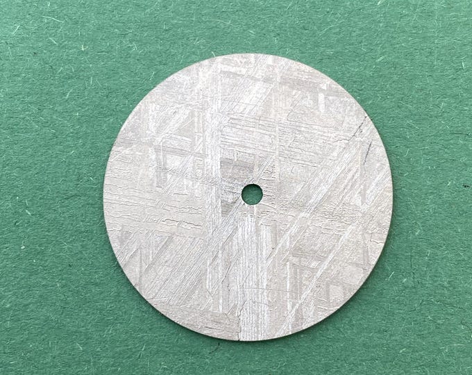 Meteorite Watch Dial 28,5mm X 0.6mm Muonionalusta Silver Diamont - Etsy