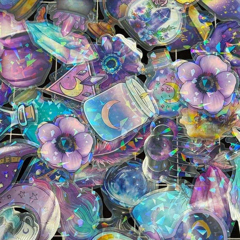 Celestial Stickers Packs - Etsy UK