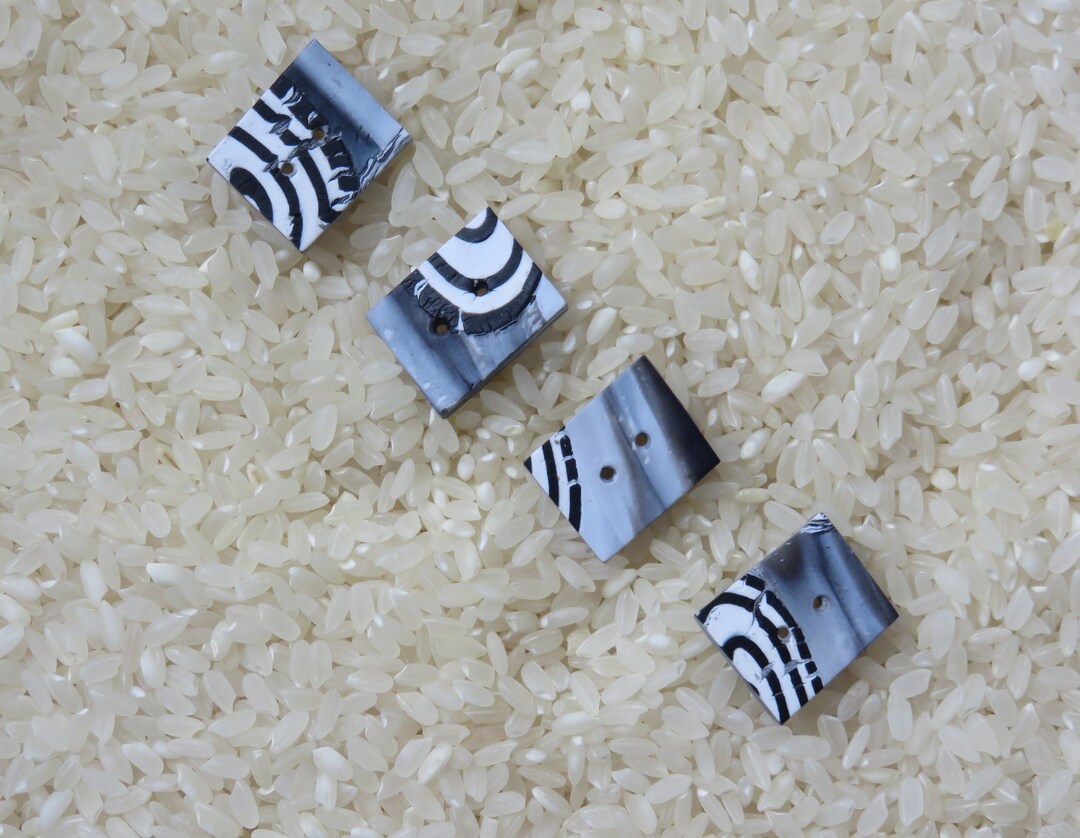 Op Art B&W Buttons - Etsy
