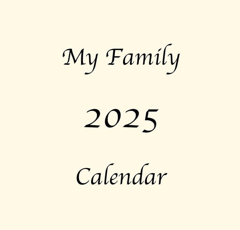 Personnel Calendar 2026 - Etsy