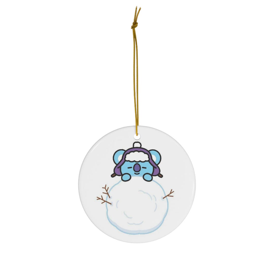 BTS BT21 Koya-man Ceramic Ornament, 1-pack - Etsy