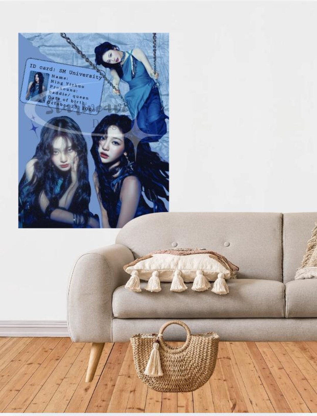 Customizable K-pop Mini Poster Binder Cover Printable Aesthetic Cute ...