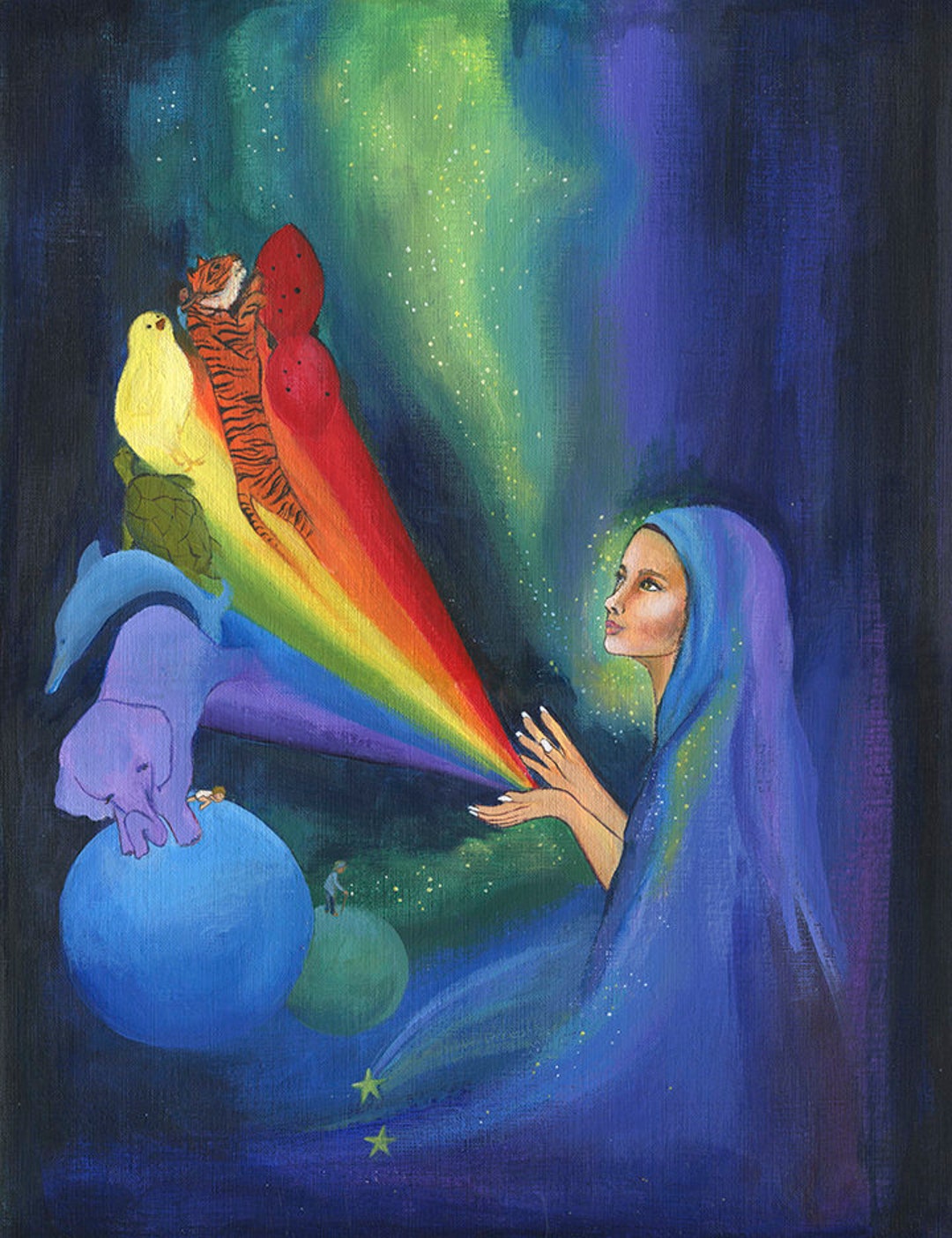 Art Print Creating Magic - Etsy