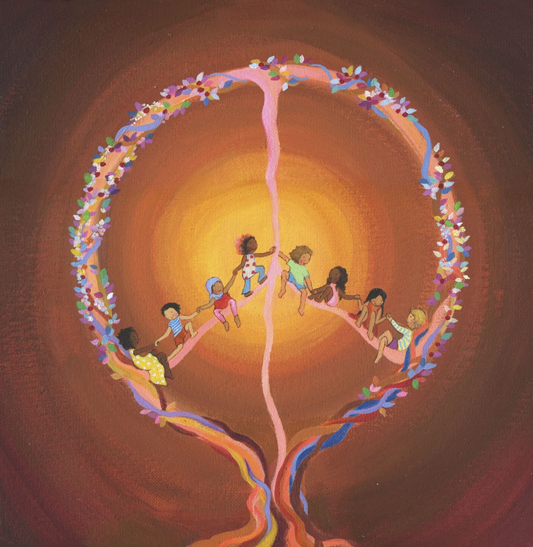 Wall Art for Classroom Diversity Kids Art Waldorf Style Montessori ...