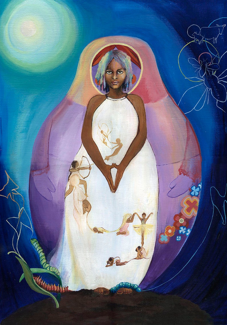 Transformation Art Print Mindfulness and Meditation Art - Etsy