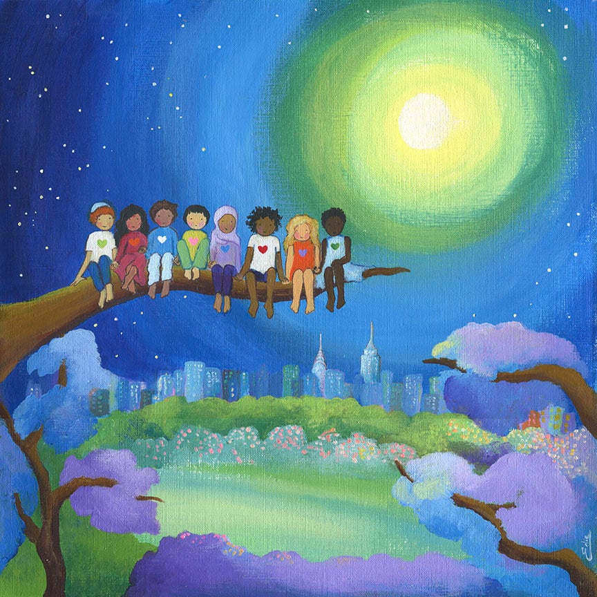 World Peace Paintings For Kids