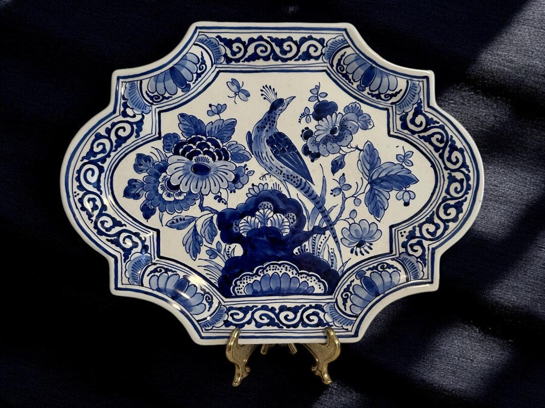 ROYAL DELFT Plate Delft Wall Hanging Delft Plaque Handmade Handpainted ...