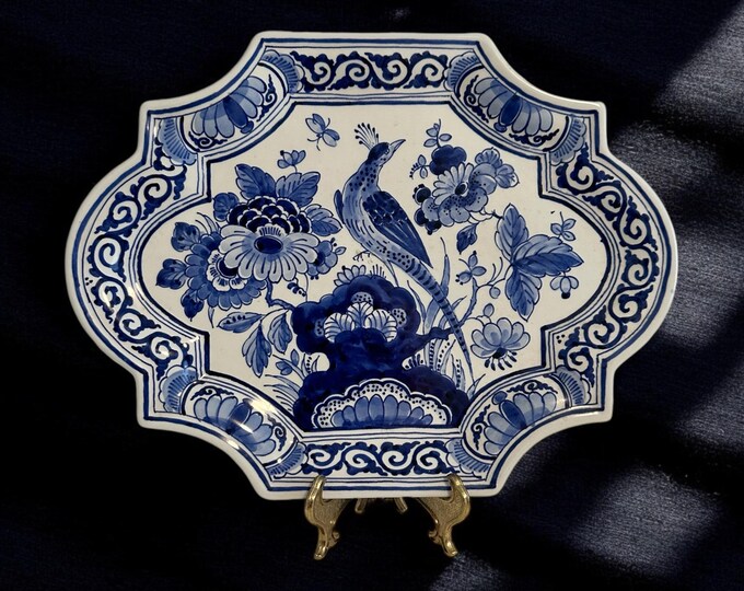ROYAL DELFT Plate Delft Wall Hanging Delft Plaque Handmade Handpainted ...