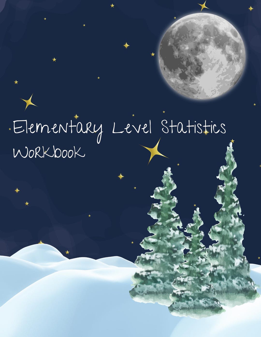 Elementary Level Statistics Workbook - Etsy