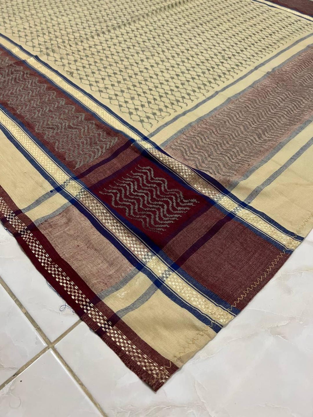 Strange Shemagh Scarf Rare 3 Colors Shiny Yarn Muslim Fashion - Etsy