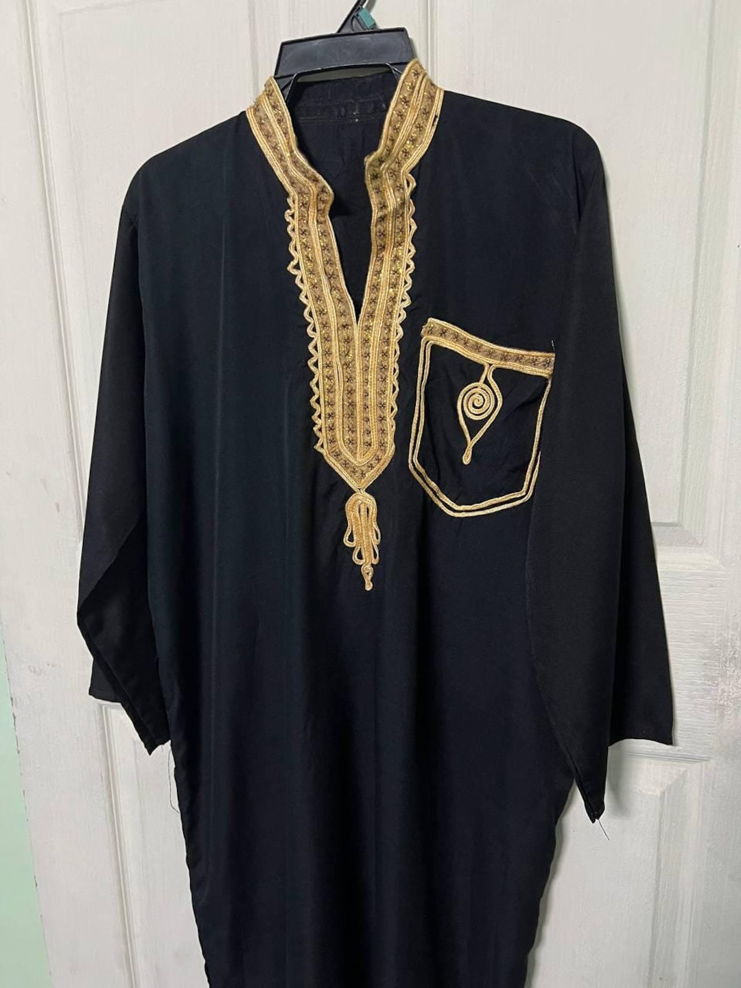 Authentic Egyptian Thobe | Traditional Middle Eastern Robe | High ...