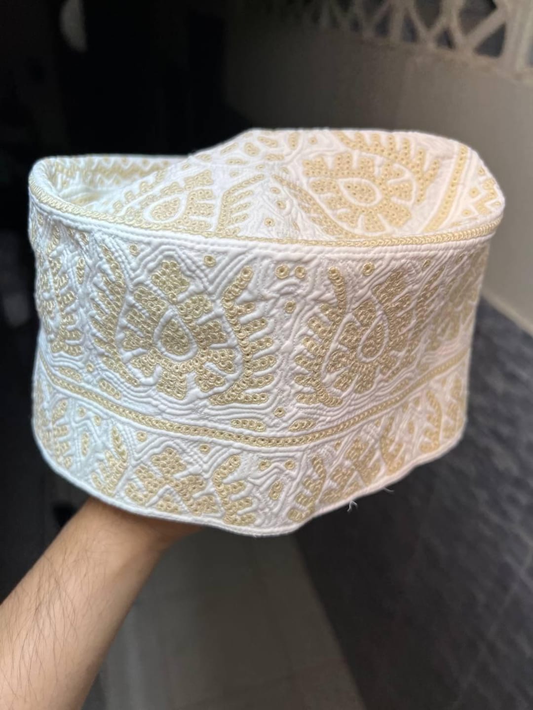 Kingsize23.5 OMANI Kuma Hat Pray Taraweeh Muslim Islamic Cap - Etsy