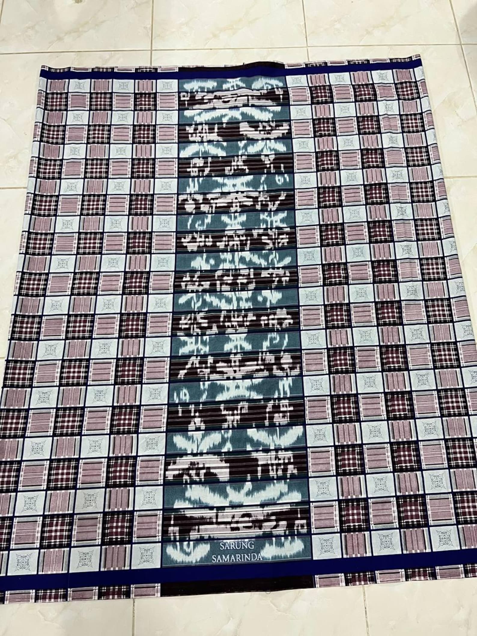 Mens Sarong Samarinda Casual for Prayer Muslim Soft Fabric Comfortable ...
