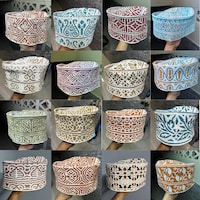 Omani Kufi Koofi Hat Topi Embroidery Handmade Cap Islamic Muslim Size ...