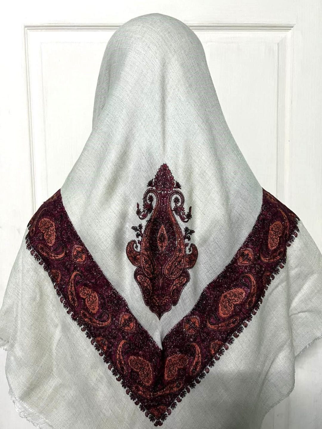 Beautiful Shemagh With a Striking Pattern, Rare and Uniquely ...