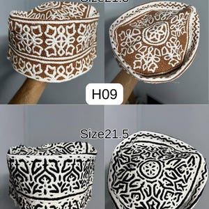 Omani Kufi Traditional Size21.5 Muslim Arab Clothing Pray Taraweeh Eid ...