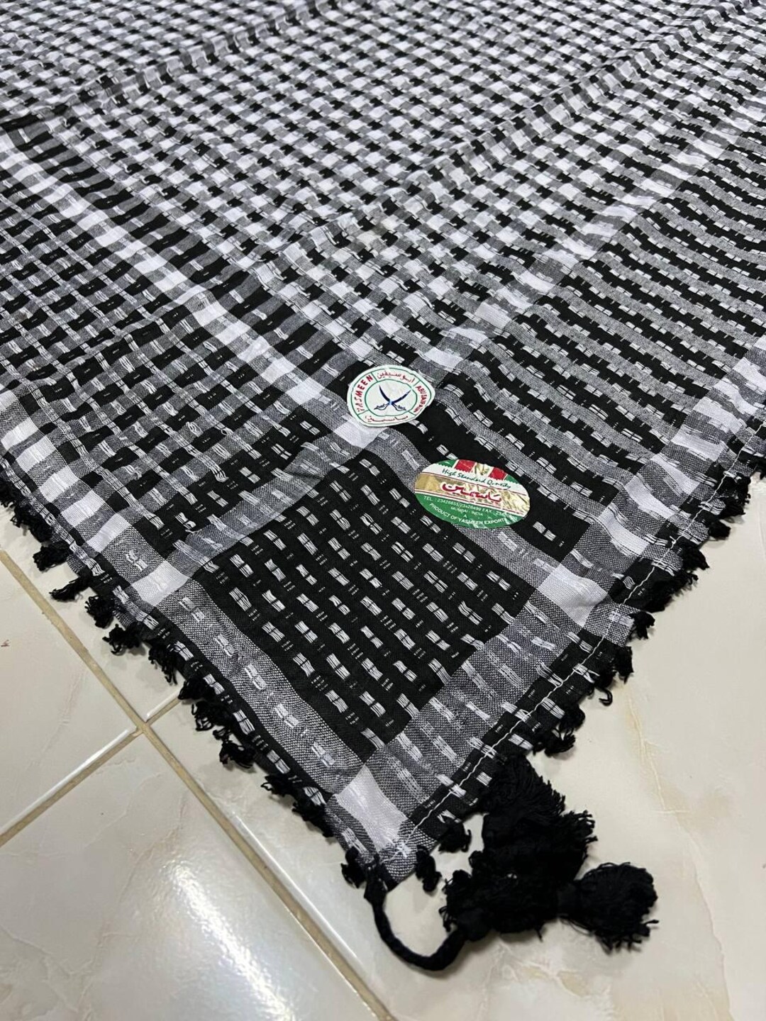 Stylish Muslim Shemagh Scarf Prayer Cloth for Men Unique Traditional ...