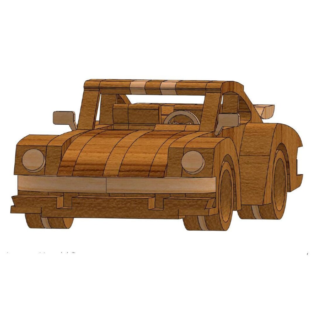 Porsche 911 SC 1980 Digital Pattern for Woodworking PDF Instant ...