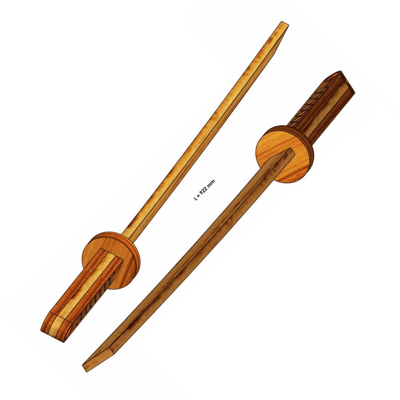 Plans and Templates, Wooden Toy KATANA Sword, Instant PDF Download - Etsy